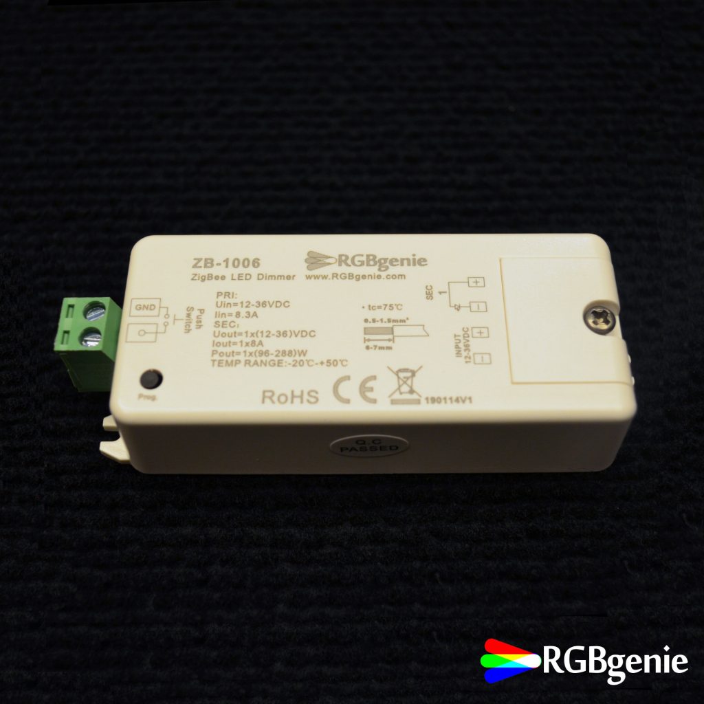 Single Channel LED Controller (ZigBee) - RGB Genie