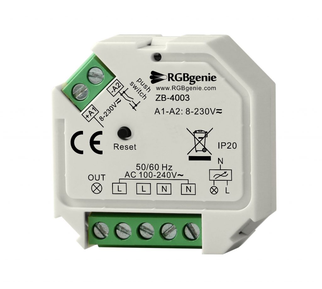 Single Channel LED Controller (ZigBee) - RGB Genie